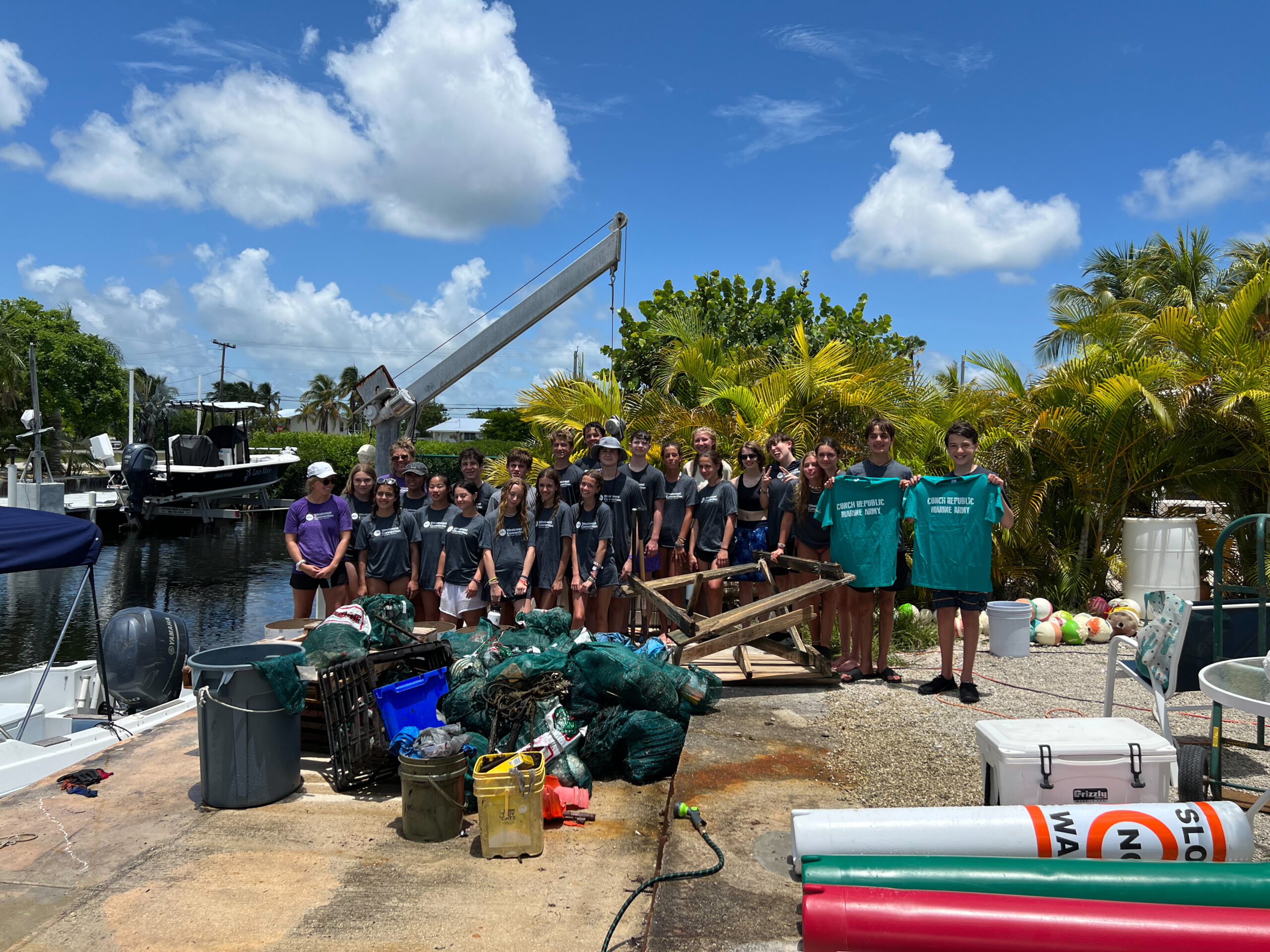 Volunteer with us on Saturdays | Conch Republic Marine Army